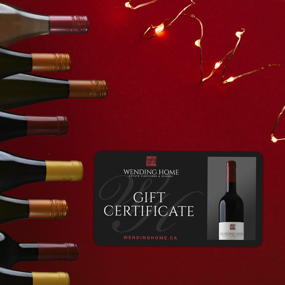 Wending Home Gift Certificate - Wending Home Estate Vineyards & Winery