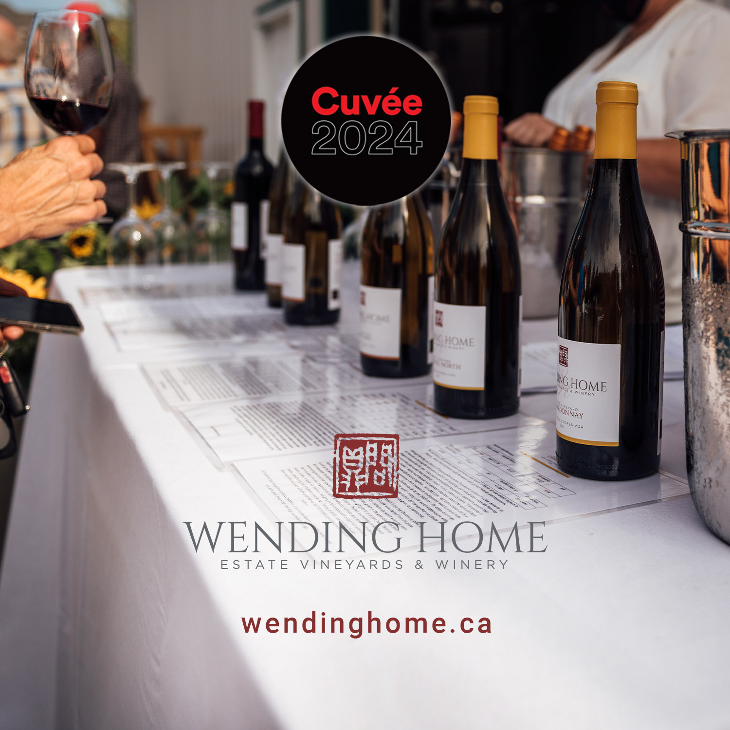 Join Wending Home for Cuvée en Route from March 29 to 31! - Wending Home Estate Vineyards & Winery
